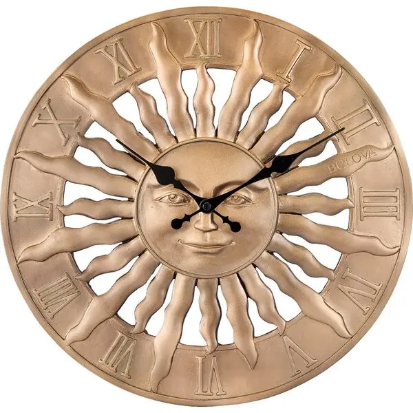 BULOVA CLOCKS Sunrise Indoor/outdoor Wall Clock