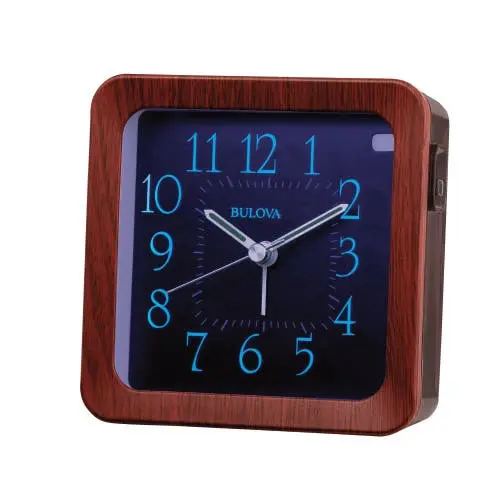 BULOVA CLOCKS Manor Table Top Alarm