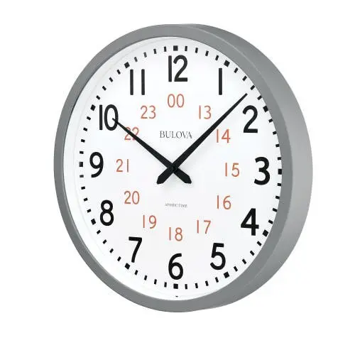 BULOVA CLOCKS Atomic Analog Wall Clock
