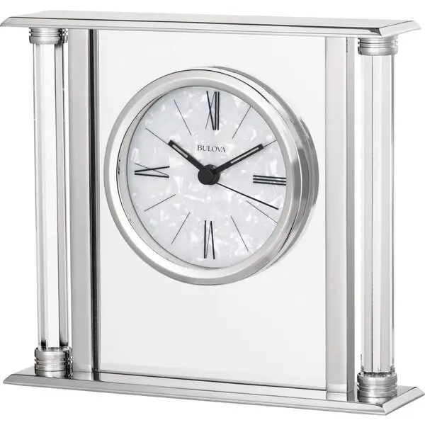 BULOVA CLOCKS Pearl Table Top Clock