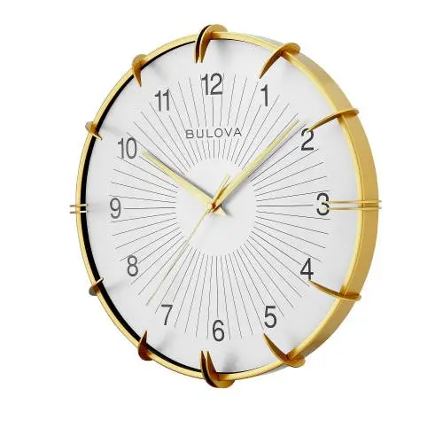 BULOVA CLOCKS Citatation Retro Wall Clock