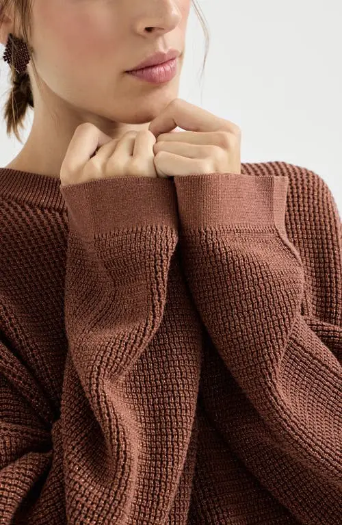 Brunello Cucinelli Sparkling Net Sweater