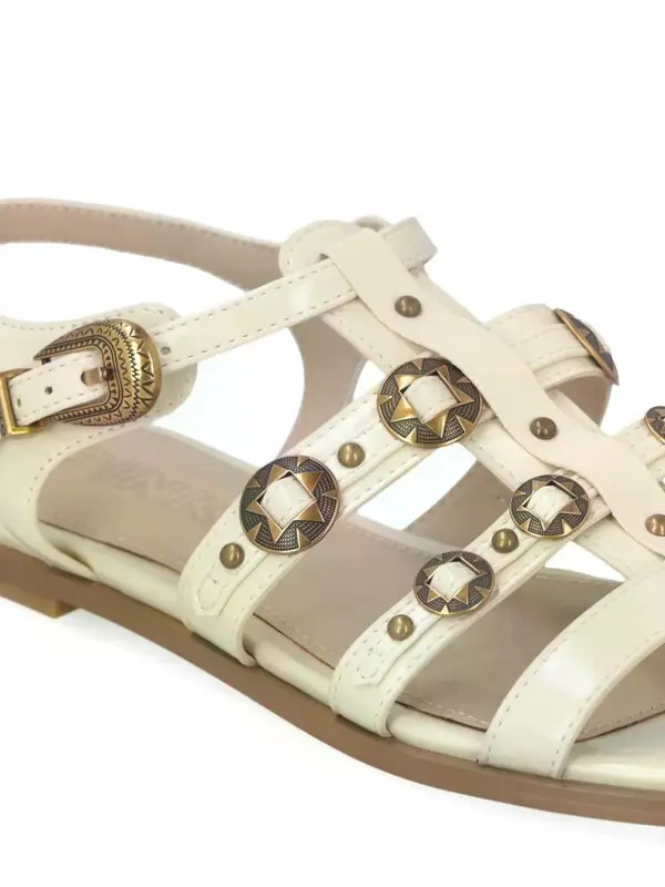 Pinko Buckled Multi-strap Sandals