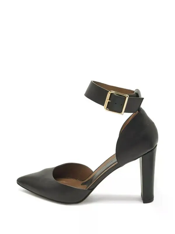 Marni Pointed-toe Buckled Pumps