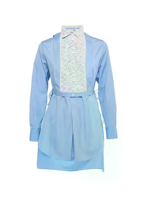 Dior Lace Belted Blouse