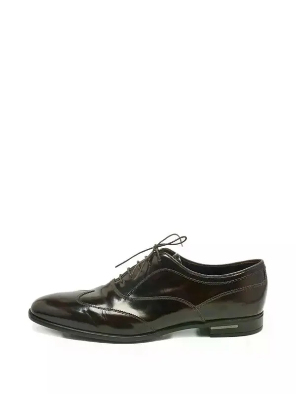 Prada Leather Derby Shoes