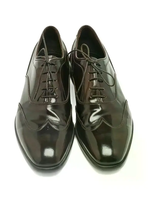 Prada Leather Derby Shoes