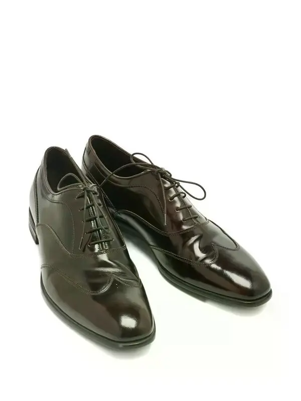 Prada Leather Derby Shoes