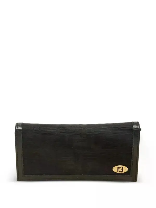 Fendi 2011 Zucca Wallet - Black