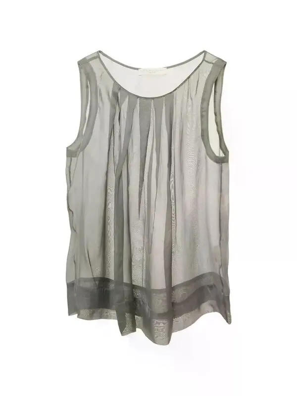 Stella McCartney Sheer Sleeveless Blouse