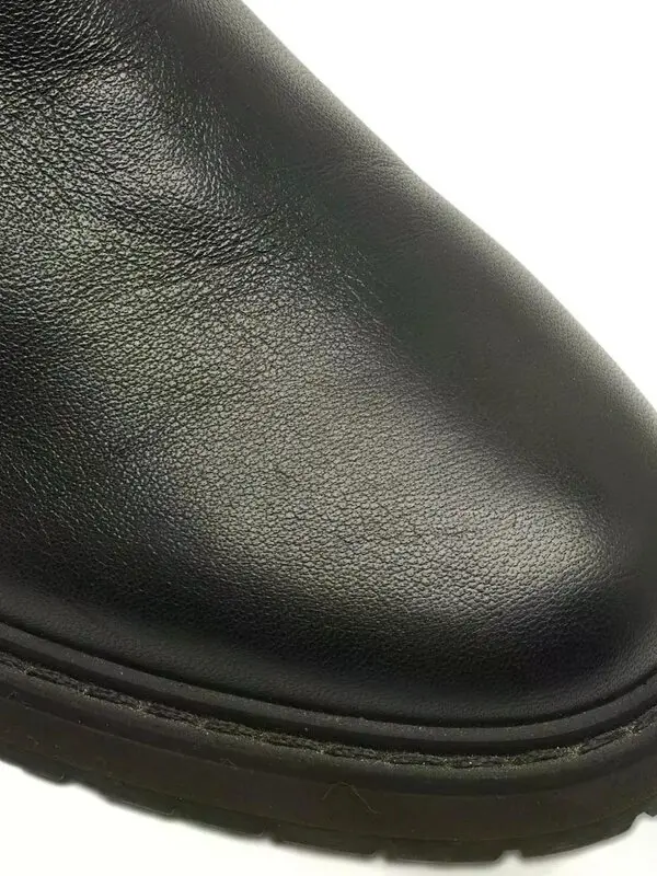 Fendi Zucca Leather Over-the-knee Boots