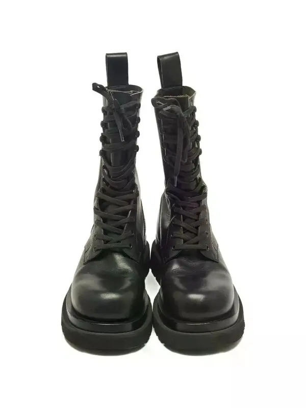 Bottega Veneta Lace-up Combat Boots