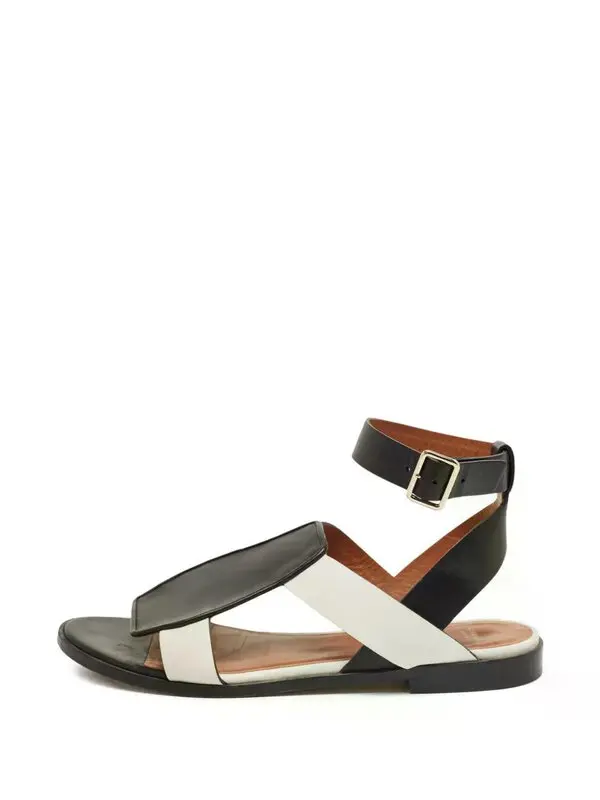 Givenchy Leather Flat Sandals