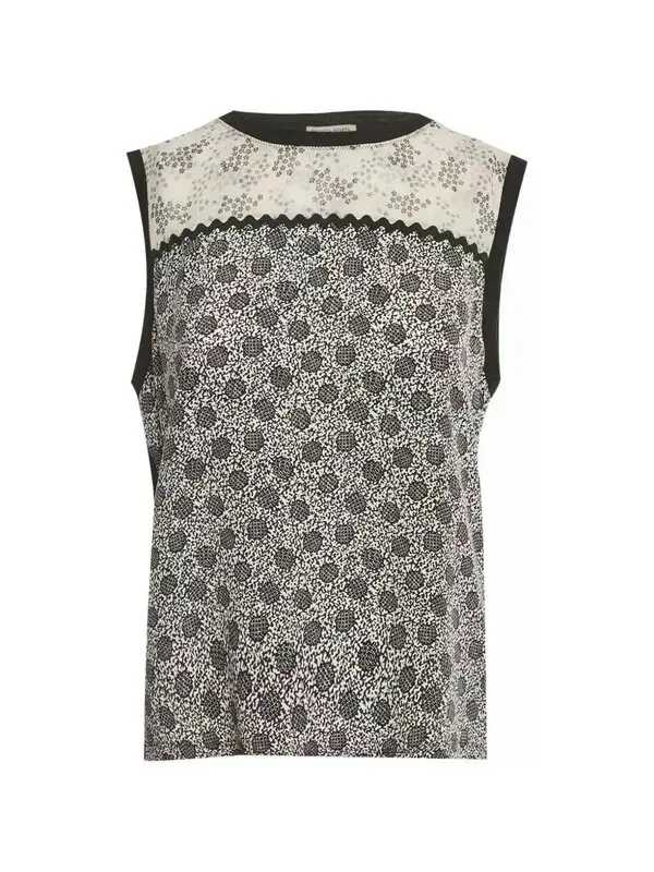 Bottega Veneta Printed Sleeveless Top