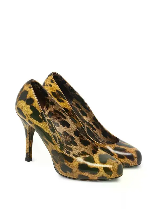 Dolce & Gabbana Leopard-print Platform Pumps