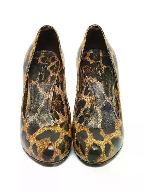 Dolce & Gabbana Leopard-print Platform Pumps