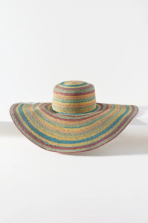 ALEMAIS Floppy Raffia Hat