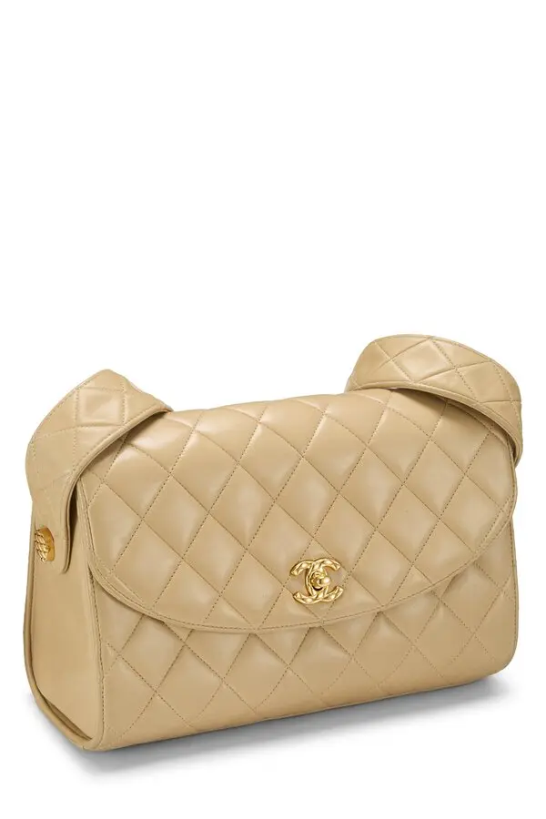 Chanel Quilted Lambskin Medium Shoulder Bag