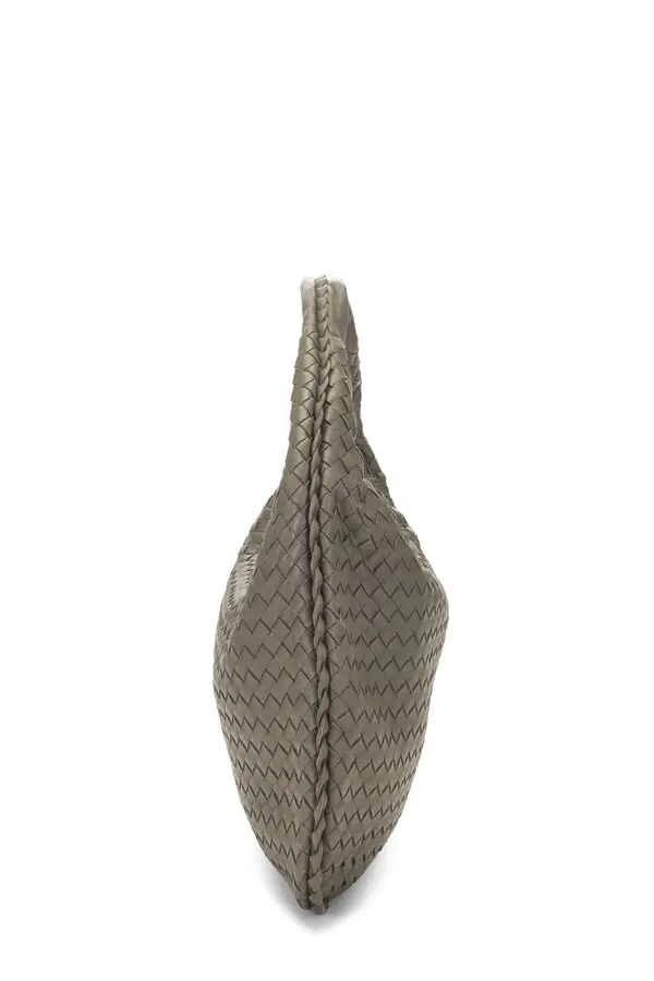 Bottega Veneta Intrecciato Veneta Hobo - Grey
