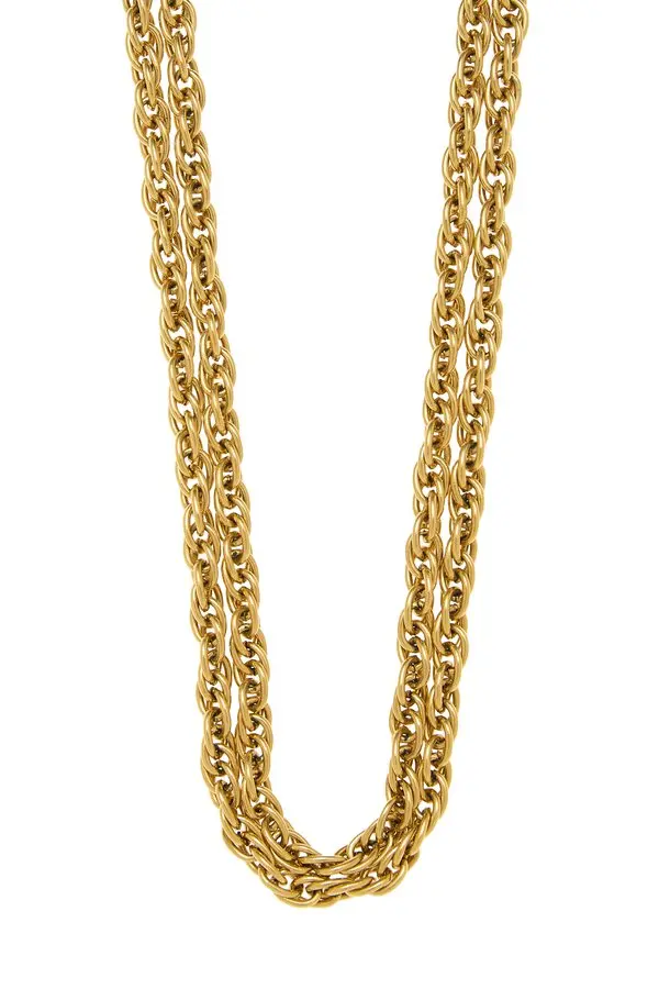 Chanel Vintage Double Strand Necklace