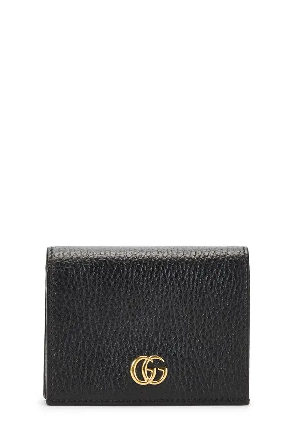 Gucci Gg Marmont Card Case - Black