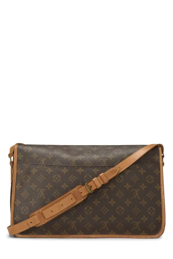 LOUIS VUITTON Monogram Sac Gibeciere