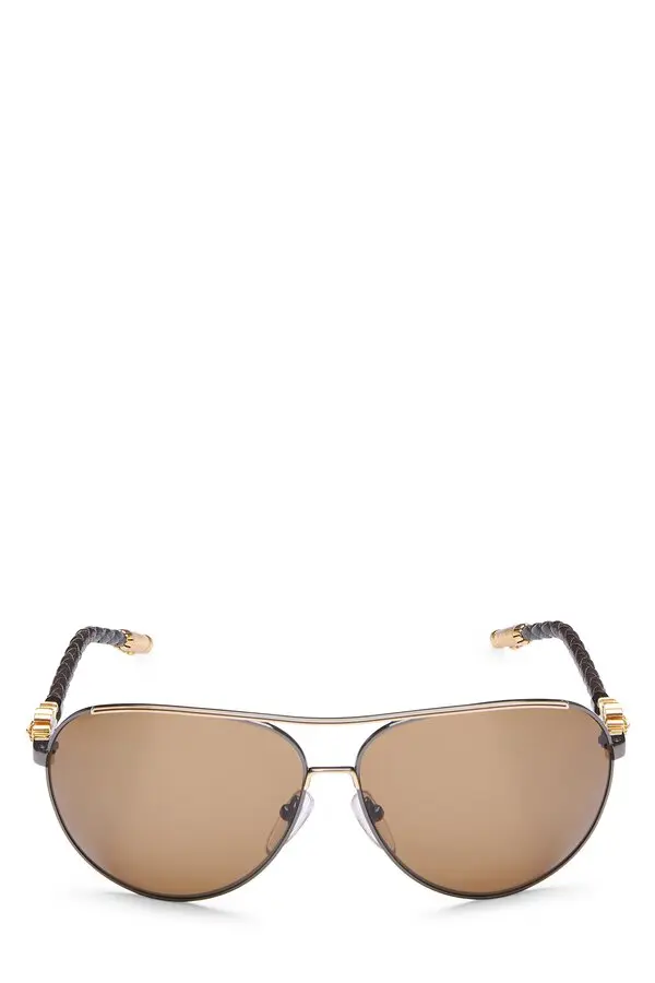 Chrome Hearts Metal Jism Sunglasses - Brown