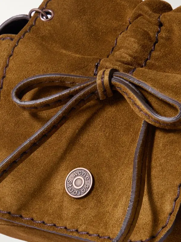 Acne Studios Suede Shoulder Bag