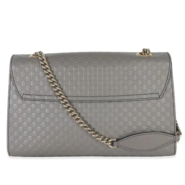 Gucci Ssima Leather Chain Shoulder Bag
