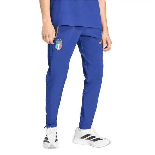 Adidas Italy National Team Fifa X World Cup 2026 Tiro Travel Pants - Blue