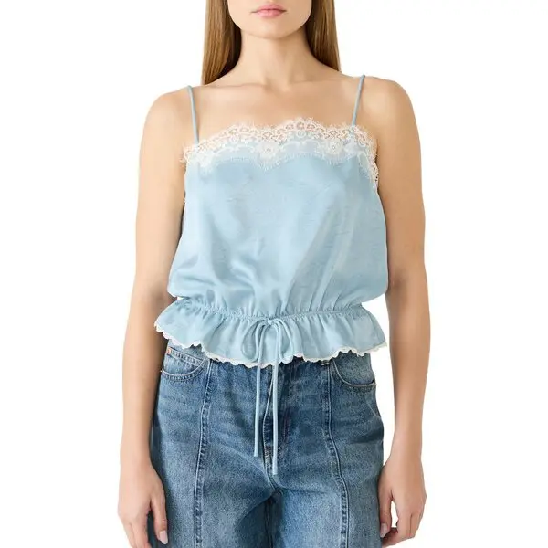 Steve Madden Lace Trimmed Camisole