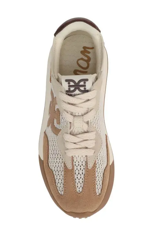 Sam Edelman Langley Mesh Sneakers - Modern Ivory/tan/honey