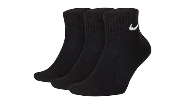 Nike Everyday Cushioned Training Low Socks - Black