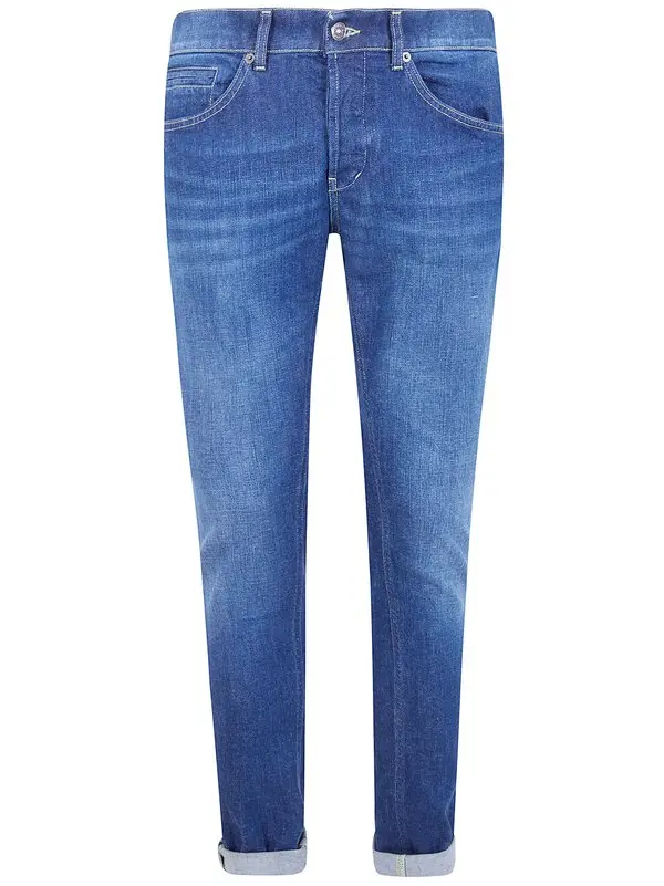 DONDUP 5 Pockets Stretch Skinny "george" Jeans - Blue