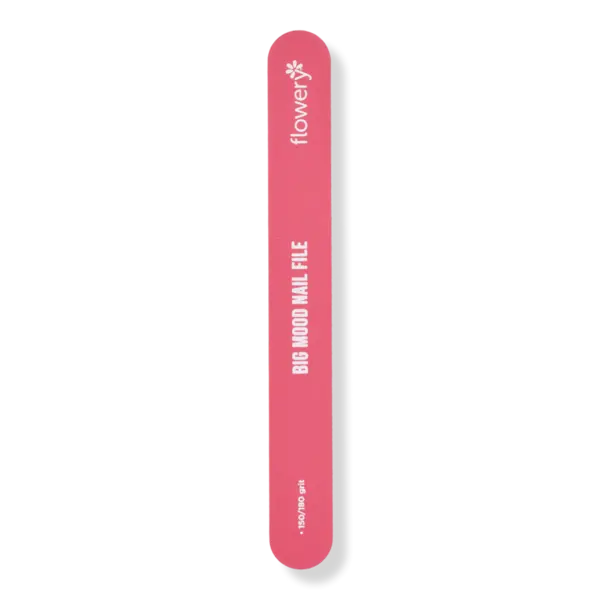 FLOWERY Big Mood Jumbo Nail File 150/180 Grit For Shaping & Smoothing Nails - One-color