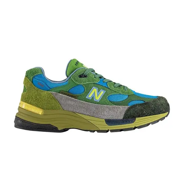 NEW BALANCE Salehe Bembury X 992 Made In Usa - Green