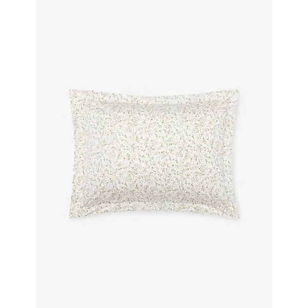 YVES DELORME Gaura Cotton Oxford Pillowcase - Multicoloured