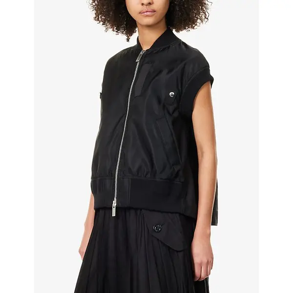 Sacai Relaxed-fit Shell Vest