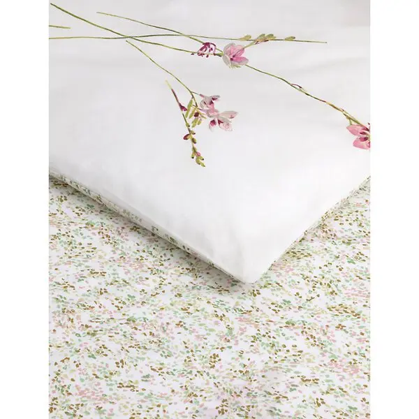 YVES DELORME Gaura Cotton Duvet Cover - Multicoloured