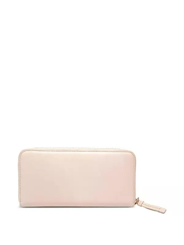 Chloé 2015-2025 Logo-embroidery Leather Wallet