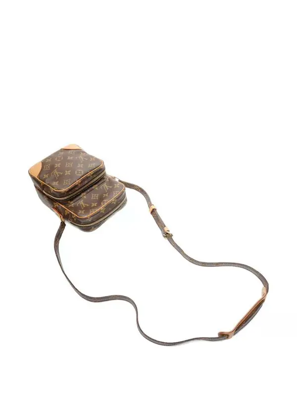 LOUIS VUITTON 2000 Monogram Cross Body Bag - Brown