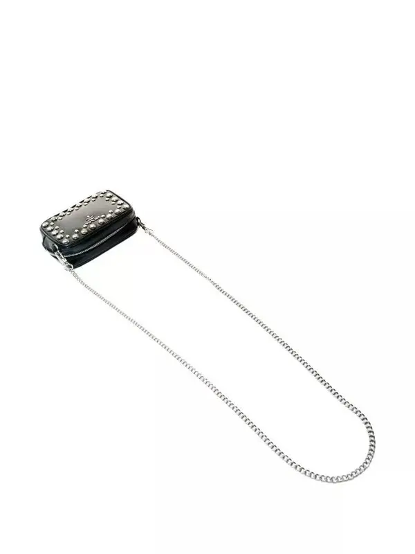 Prada 2010s Mini Camera Studs Shoulder Bag