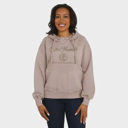 WEAR BY ERIN ANDREWS Dallas Mavericks Washed Pullover Crewdie
