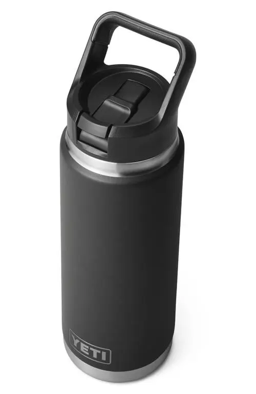 YETI Rambler 26-ounce Straw Bottle - Black