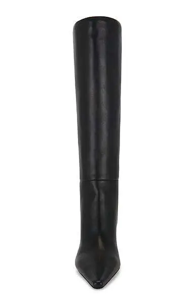 Saint Laurent Victoire Knee-high Boots - Noir