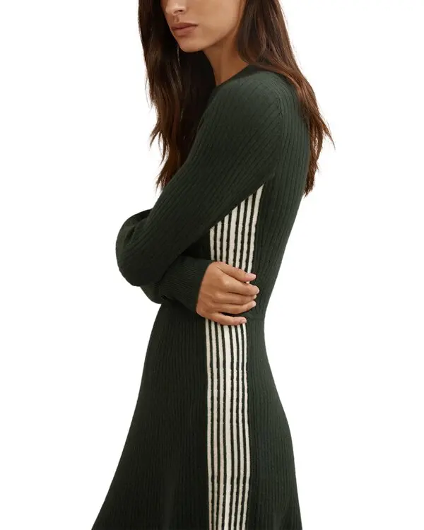 knee length dresses for ladies Aria Knit Dress – JALIIA main image 0