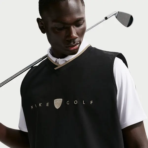 Nike Fairway Fresh Golf Wind Vest - Black
