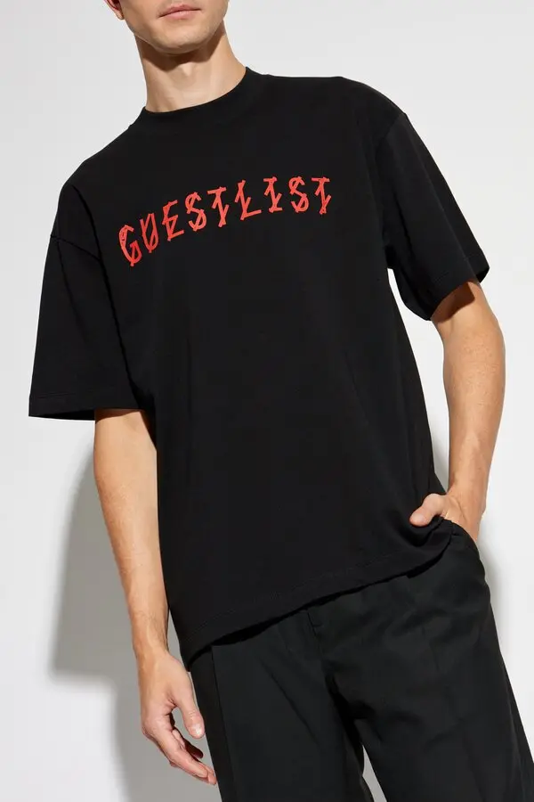 44 LABEL GROUP T-shirt With Logo - Black