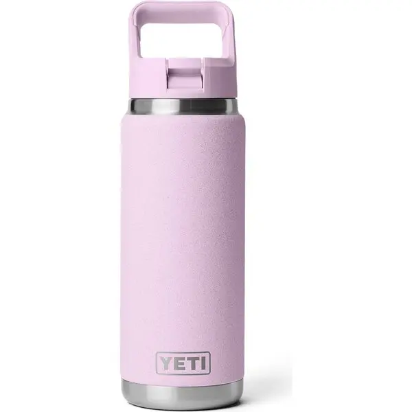 YETI Rambler 26-ounce Straw Bottle - Cherry Blossom