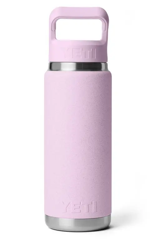 YETI Rambler 26-ounce Straw Bottle - Cherry Blossom